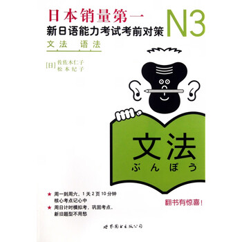 N3语法(新日语能力考试考前对策)