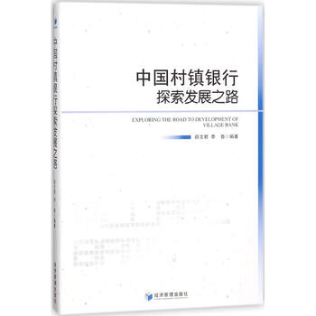中国村镇银行探索发展之路薛文君,李鲁 编著 