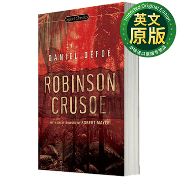 鲁滨逊漂流记 英文原版 Robinson Crusoe