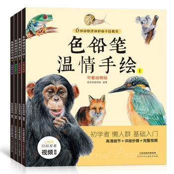 色铅笔温情手绘（全4册）