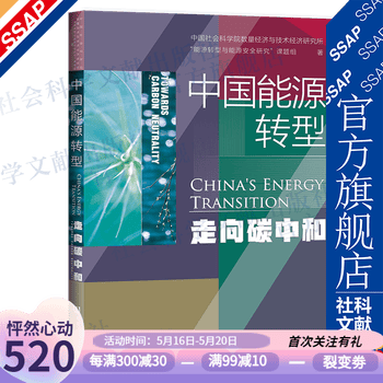  中国能源转型：走向碳中和 【社科文献出版社】※
