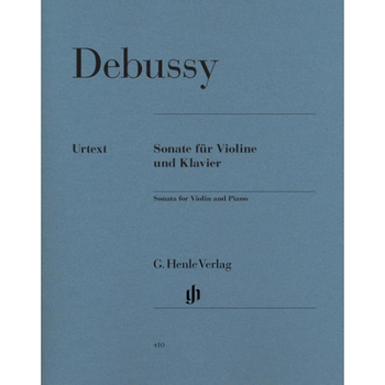 德彪西 小提琴奏鸣曲 u. Kl Debussy Sonate fur Vl u.Kl 小提琴和钢琴