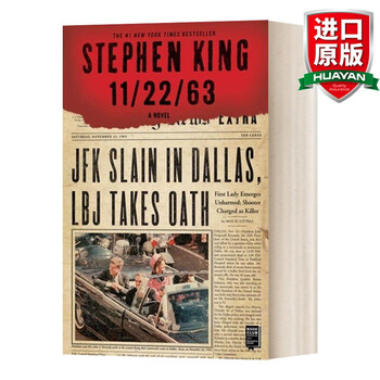 11/22/63 英文原版 史蒂芬金小说 平装 Stephen King 英文版 进口英语原版书籍