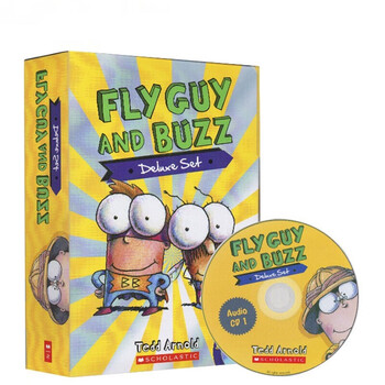 Fly Guy And Buzz苍蝇小子（15册）附CD  全彩英语初级简单有趣的桥梁读物