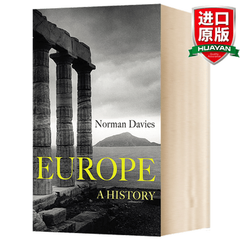 【瑕疵书】英文原版 欧洲史 Europe A History 冰河时代到原子时代 历史类经典著作