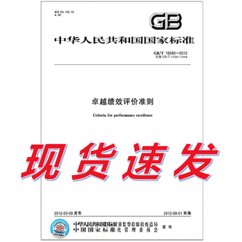 GB/T 19580-2012 卓越绩效评价准则