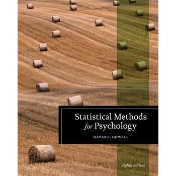 Statistical Methods for Psychology