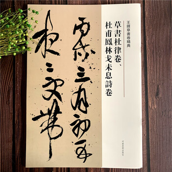 王铎 草书杜律卷 王铎草书卷 繁体译文 毛笔字帖书法成人学生临摹练习碑帖古帖墨迹本拓本软笔丛帖鉴赏正