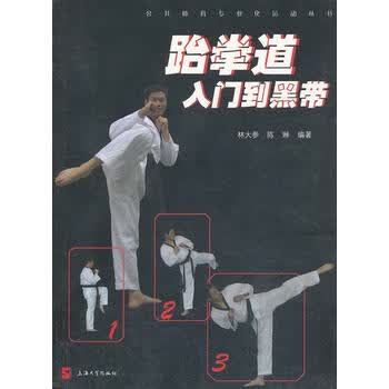 跆拳道入门到黑带林大参上海大学出版社9787567109032 运动/健身书籍