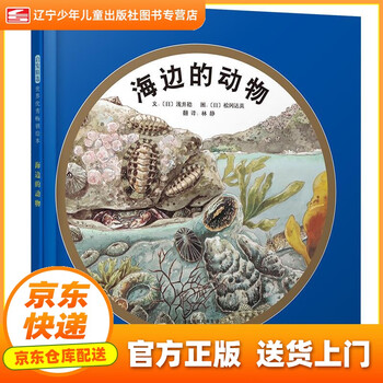 【自营京送 正版书籍】海边的动物（启发童书馆出品） 浅井稔, 松冈达英, 林静 河北教育出版社 9