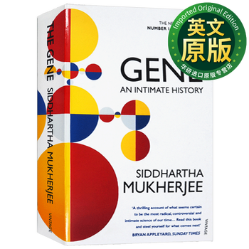 基因传 英文原版 The Gene Siddhartha Mukherjee 生命与科学