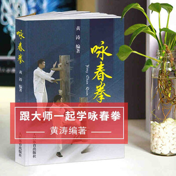 咏春拳 黄涛 咏春拳教程 咏春拳入门教学书 零基础学咏春拳 近身木人桩 咏春拳书籍 武功武术书籍