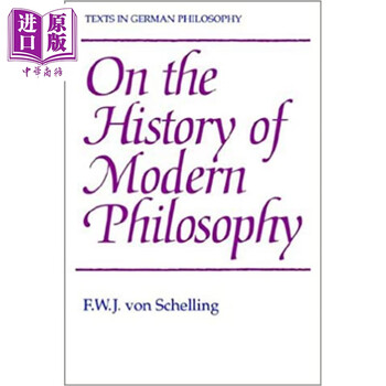 近代哲学史 豆瓣 英文原版 On the History of Modern Philosophy