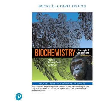 Biochemistry: Concepts and Connections, Books a 