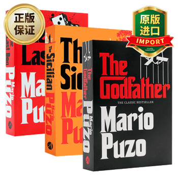 教父三部曲 英文原版 The Godfather Last Don Sicilian 电影原著小说 全套3册 西西里人 马里奥普佐 Mario Puzo 进口英语书籍
