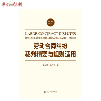 正版劳动合同纠纷裁判精要与规则适用 王林清 杨心忠 著 法官裁判智慧丛书北京大学出版社