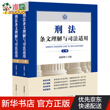 刑法条文理解与司法适用(上下)