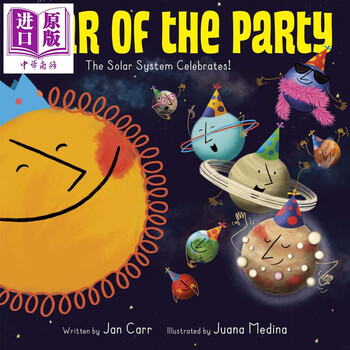 Star of the Party The Solar System Celebrates 太阳系的欢呼 英文原版进口 儿童知识绘本 天文学科普图画书