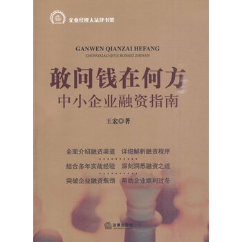 敢问钱在何方 中小企业融资指南 王宏