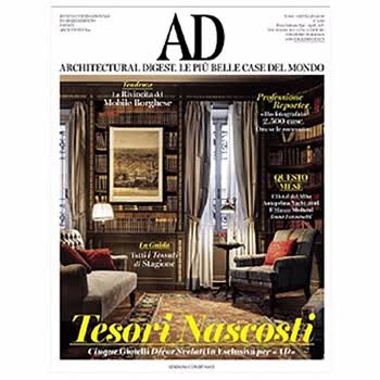 包邮订阅Architectural Digest 意大利意文原版AD 建筑室内设计杂志 年订12期