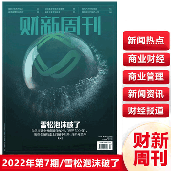 财新周刊杂志 商业经济类期刊周刊 2022年第7期
