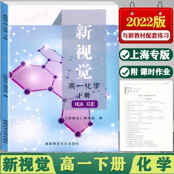 2022新版 上海新视觉 高一年级下册 化学 高1下/高一年级第二学期 上海专版 附赠课时作业 与上海新教材同步配套练习 含参考答案