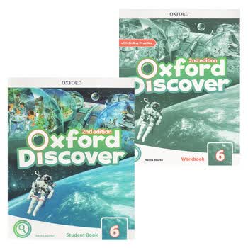牛津Oxford Discover 6中小学生英语科普探索发现教材 主课本+练习册（含在线帐号）