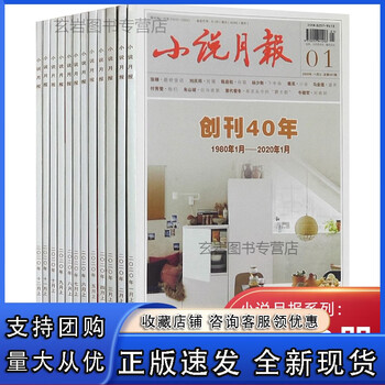 n小说月报2020年全年套装12本杂志期刊订阅掌柜 百花文艺出版社 全年1月-12月