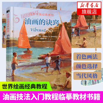 世界绘画经典教程 油画的诀窍  正统油画技法入门教程 临摹教材书籍 新手基础自学手绘人物静物风景画册