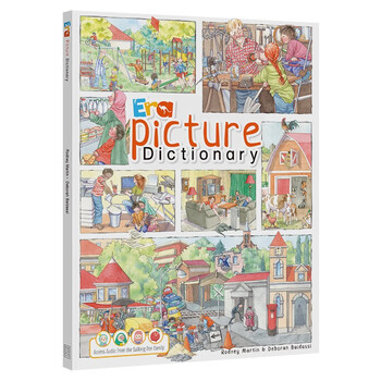 [点读版]英文原版 艾华图解字典全彩图解词汇工具书Era picture dictionary