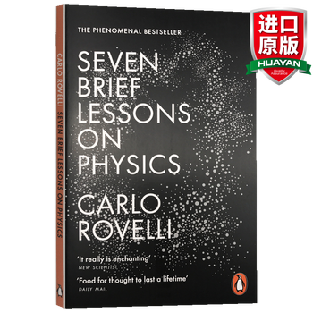英文原版 七堂极简物理课 Seven Brief Lessons on Phys 科普 科学通识读物 预售