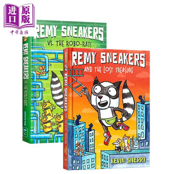 雷米运动鞋1-2 Remy Sneakers 2册 儿童桥梁书初级章节书 精装英文原版7-12岁