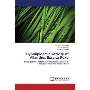 Hypolipidemic Activity of Ailanthus Excelsa Roxb