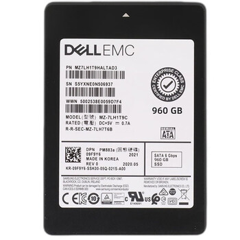 戴尔（DELL）企业SSD固态硬盘 适用R750 R740 R640 T640 T7920等 960G SSD SATA接口 2.5英寸【图片 ...
