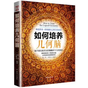 益智类小游戏正版图书如何培养几何脑 500个几何图形游戏立体几何培养数学思维观察力专注力多维思考 小