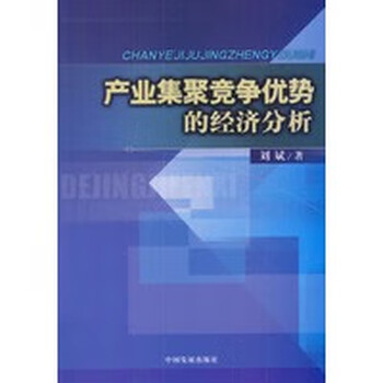 产业集聚竞争优势的经济分析 刘斌