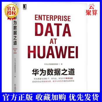 2020新书 华为数据之道 企业公司数据治理数字化转型实战 公司数据工作战略规划路标举措实施落地操作