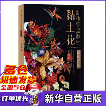 黏土花制作完全教程 视频学习版