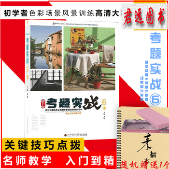 考题实战第6季2021实战教学邓固设计色彩场景风景素描照片写生书6
