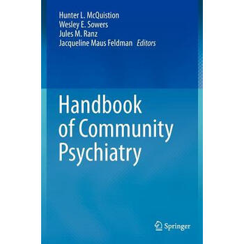 Handbook of Community Psychiatry