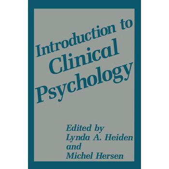 高被引Introduction to Clinical Psychology
