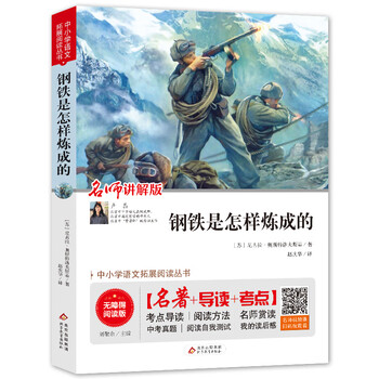 钢铁是怎样炼成的（视频讲解版）中小学生课外阅读书籍儿童文学世界名著 无障碍阅读 考点导读+阅读方法+名师赏读 中小学生语文拓展阅读丛书
