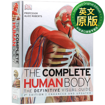 DK完整的人体 英文原版 人体构造百科 The Complete Human Body 精装