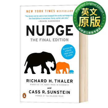 华研原版 Nudge 助推 环境经济学理论社会科学书籍 英文原版