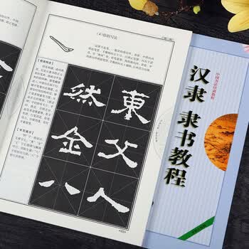 汉隶隶书教程《张迁碑》中国书法培训教程 初学汉隶隶书书法毛笔练习字帖教材 笔画部首结构讲解 崇文书局