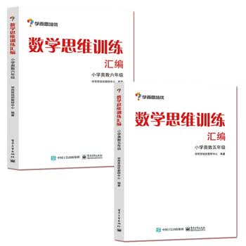 新版数学思维训练五六年级共2册