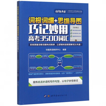 词根词缀+思维导图巧记妙用高考3500词汇