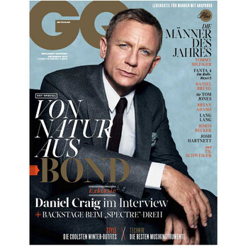 【包邮】订阅GQ Magazine 绅士德国版 英文原版杂志 1年12期月刊
