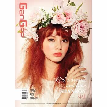 【包邮】订阅 GanGee 韩国韩文原版 明星偶像时尚杂志 年订12期