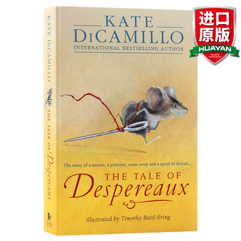 英文原版 浪漫鼠德佩罗  双鼠记 The Tale of Despereaux
